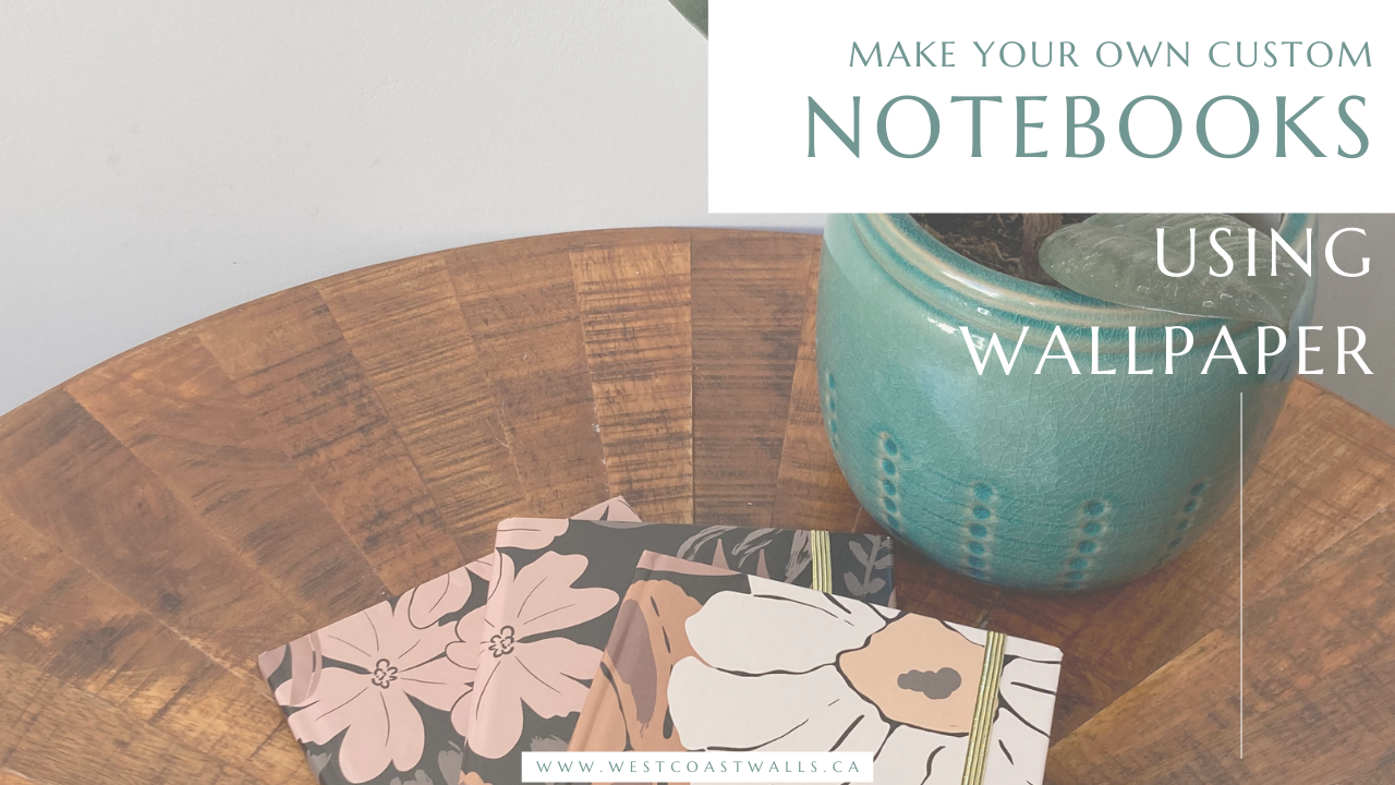 Wallpaper Covered Notebooks – West Coast Walls