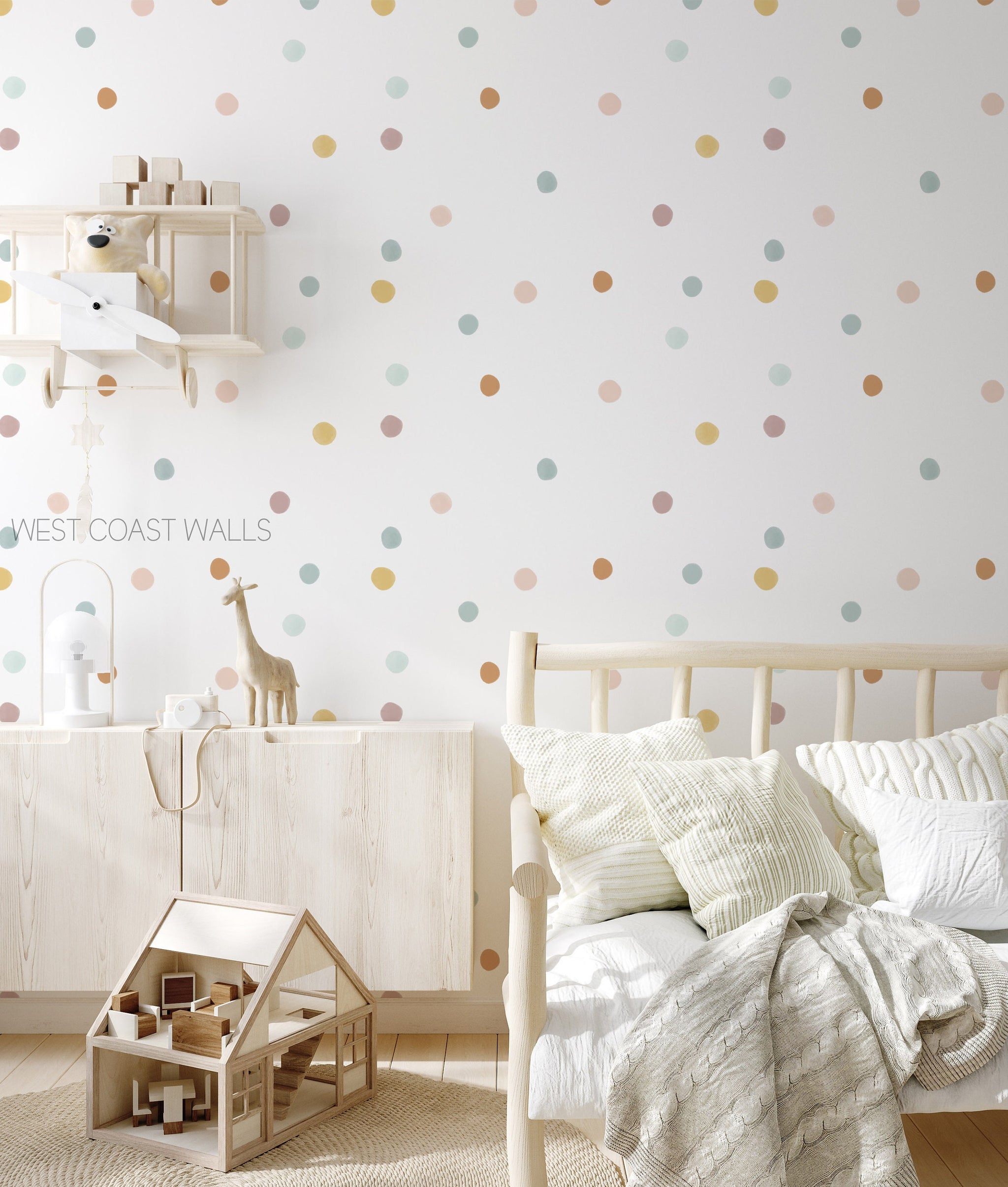 Neutral Dots – West Coast Walls