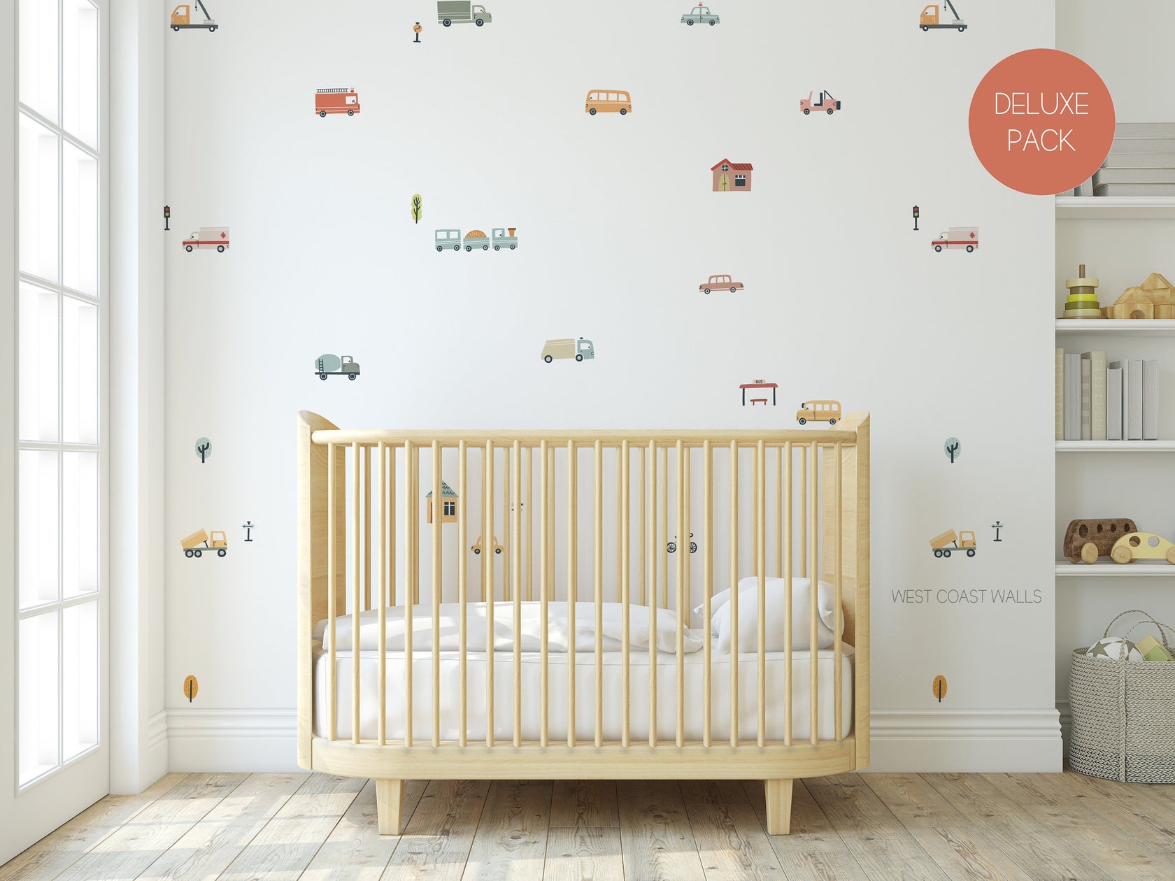 Transportation Vehicles Removable Wall Decals – West Coast Walls