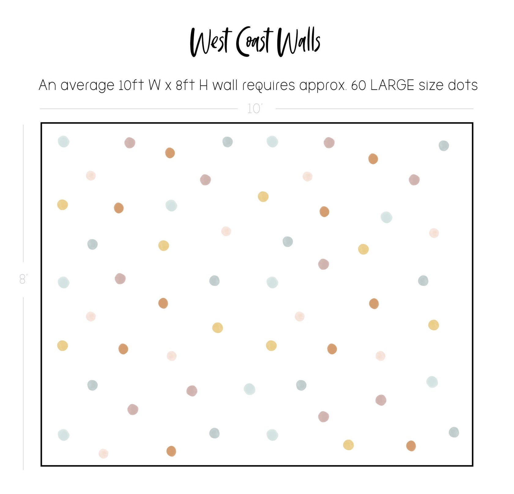 Neutral Dots – West Coast Walls