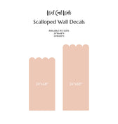 Scalloped Wall Decal – West Coast Walls